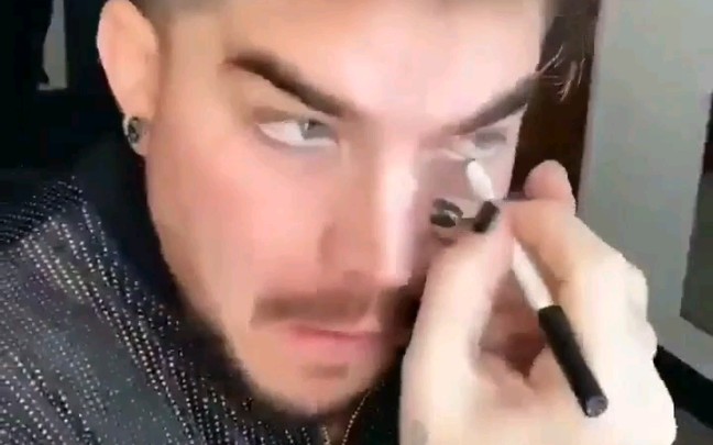 【Adam Lambert】兰姨美妆教程