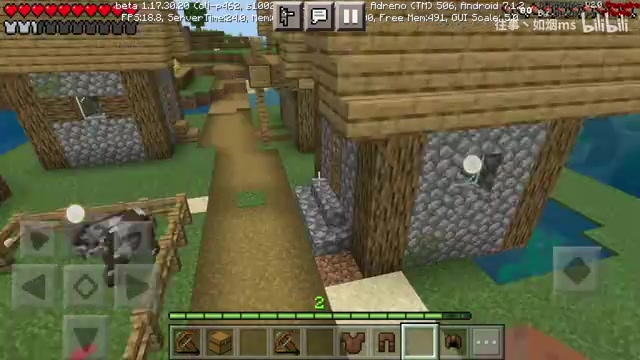 【我的世界PE】枪械生存1:开局就找到一个村庄,直接当上村长