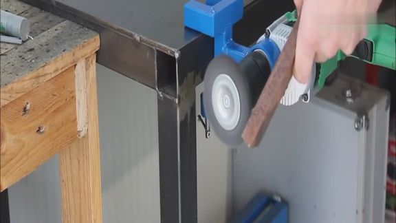 手电钻支架的制造过程,秒变固定抛光打磨机