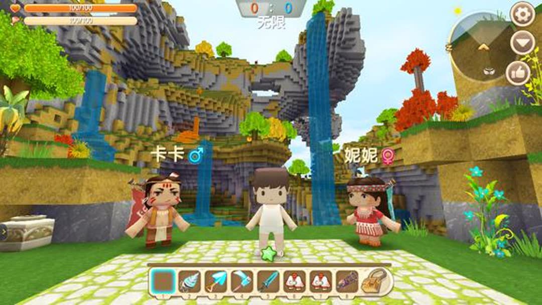 迷你世界:怀念当初第一次选人物的场景,你们选的是谁呢?