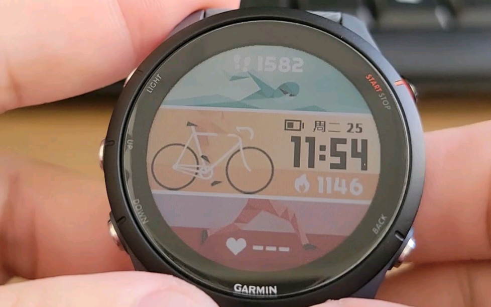 记录下新买的佳明255,一个运动、健康手表。