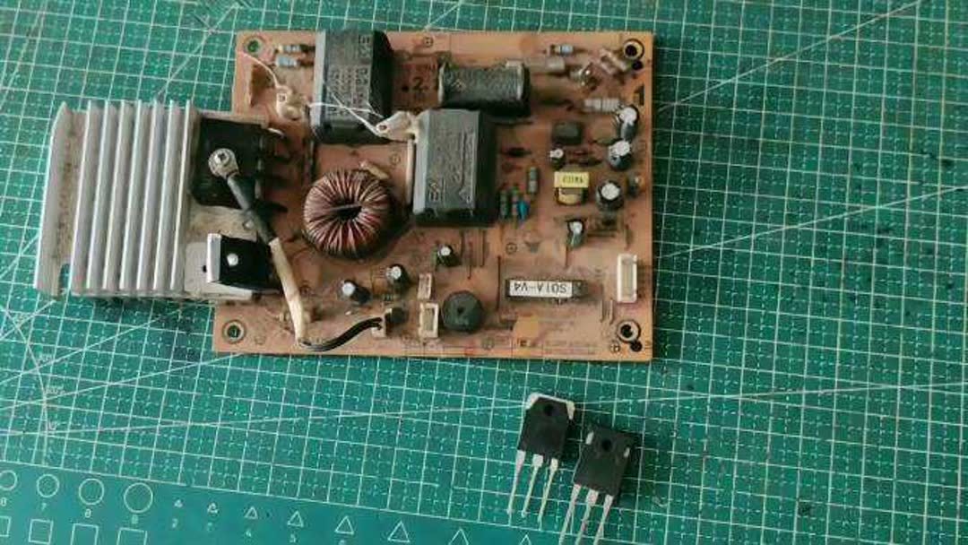 初学者维修电磁炉必须知道的知识清晰讲解IGBT功率管如何代换