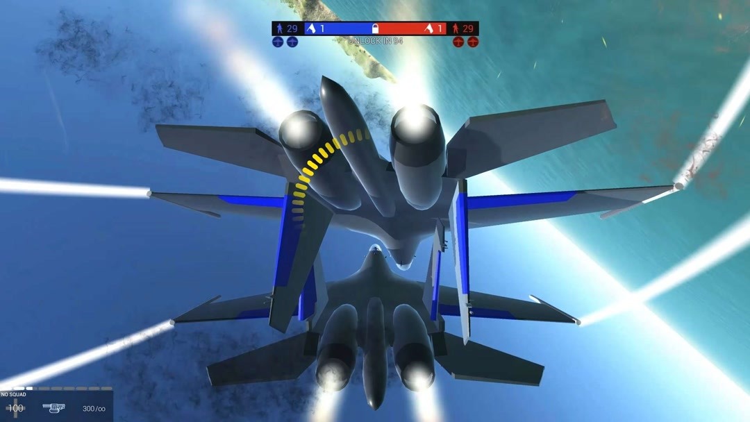 战地模拟器:苏30战机飞行速度好快,但坐上飞机就被队友坑了