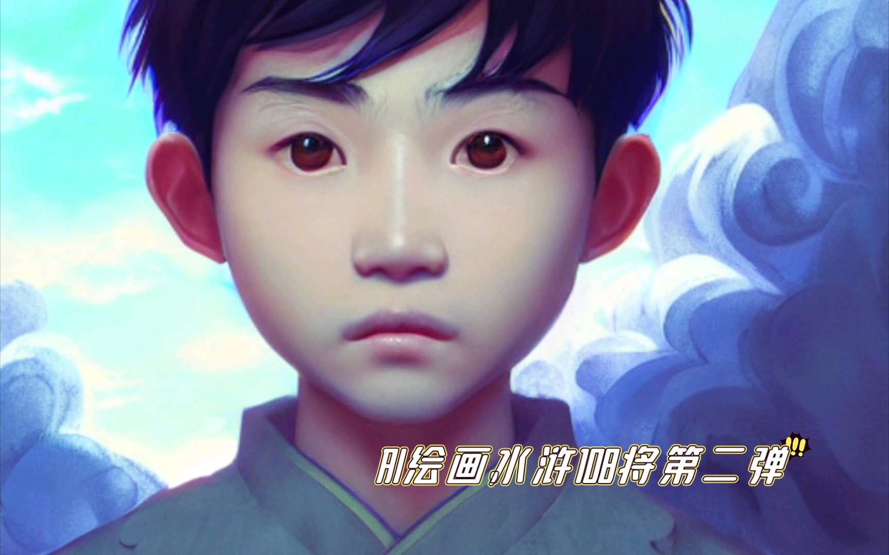 AI绘画,生成水浒108星,天啊各种搞笑克苏鲁