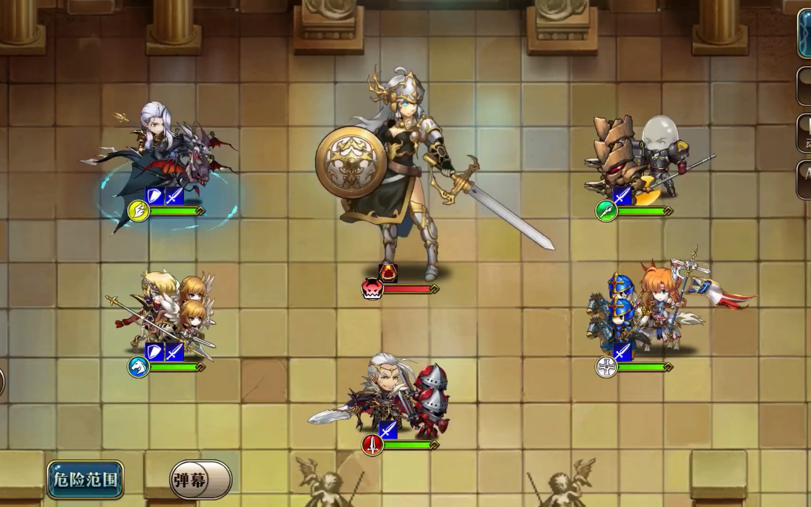 【梦幻模拟战】心之羁绊-永恒神殿-瓦尔基里65