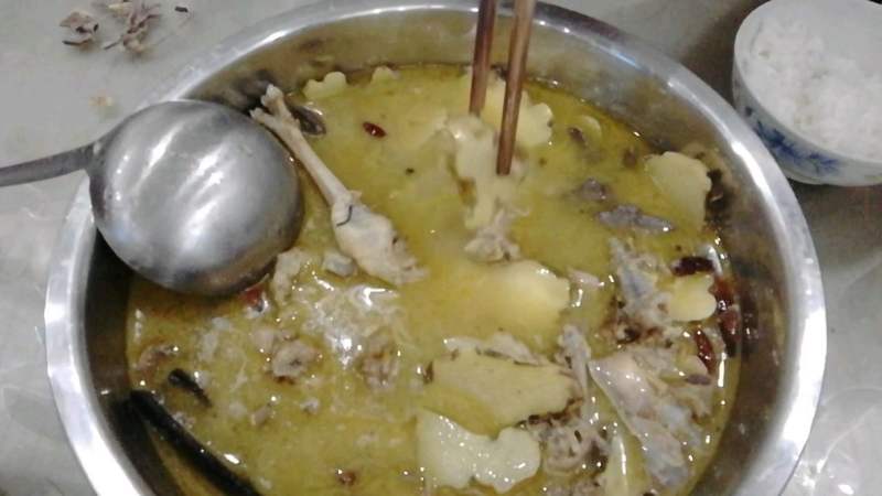 奇奇今天就吃黄精炖鸡,你吃过吗?