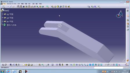 CATIA视频教程.catics网络赛3D建模实例(3D05-L04-B)讲解.60