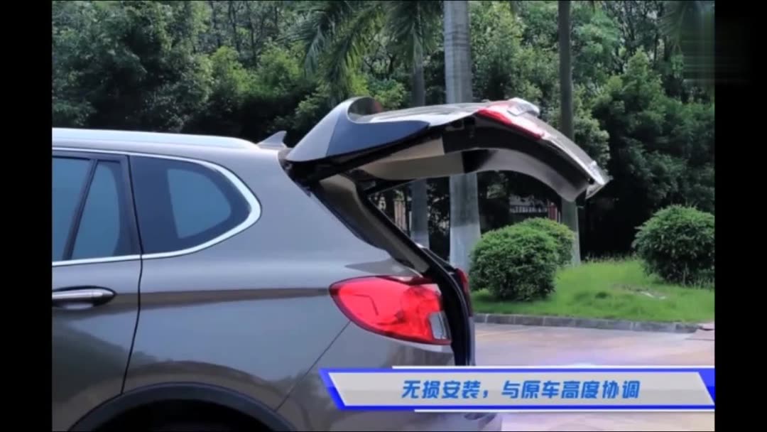 汽车自动化:SUV全自动尾门开合演示!