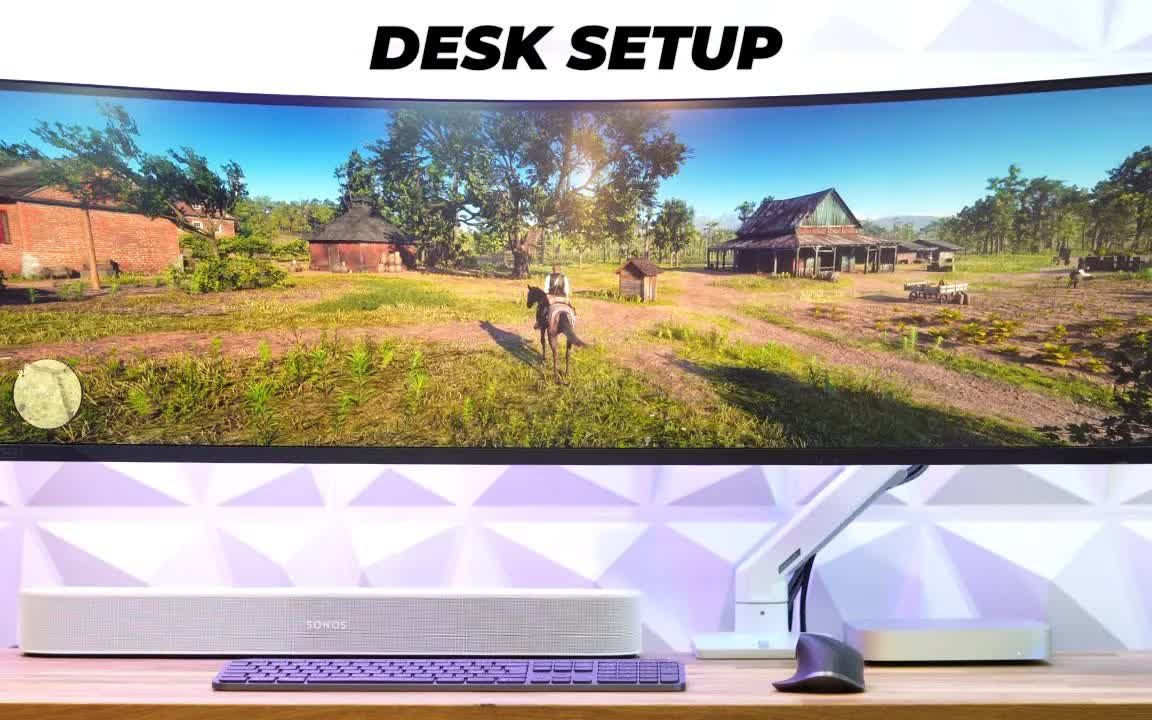 我建立了世界上最干净的桌面设置!