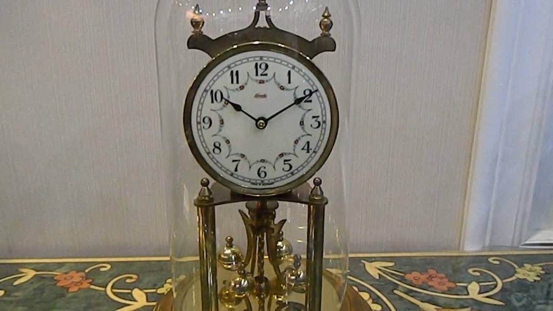 上弦可以走一年的德国老座钟老钟表