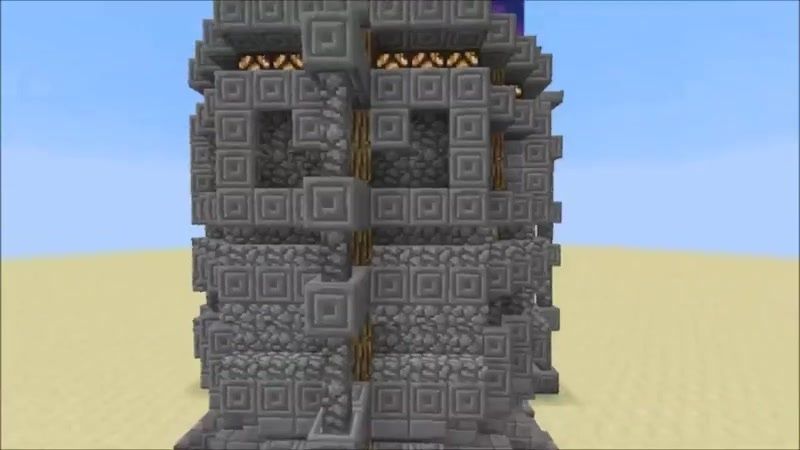 我的世界:两分钟教会你如何制作变色信标塔