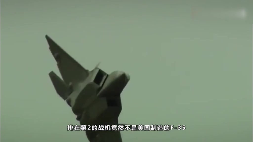 世界排名前几战机,F22是第1,排名第2的战机不是美国造