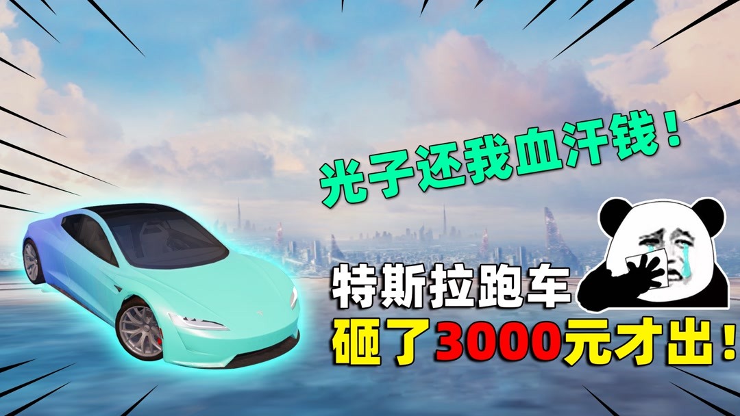 可爱的Anna:特斯拉跑车太坑了!3000块升到8星,才给我三把钥匙