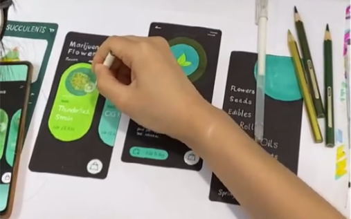 广州美术学院交互设计考研快题方案手绘