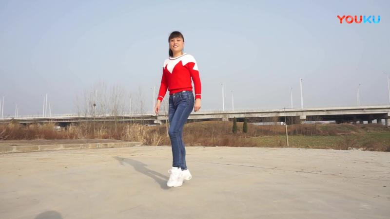 鬼步舞《众人划桨开大船》,我姐姐跳的太优雅了,身姿优雅太美了