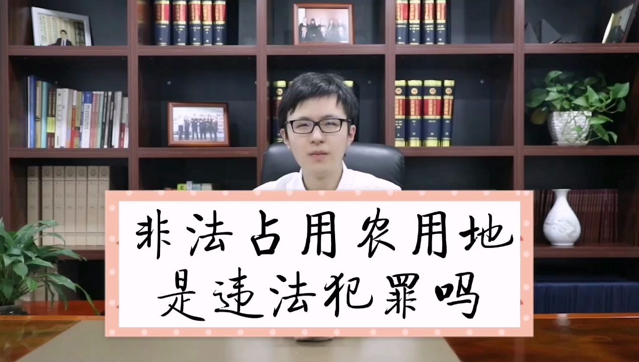 非法占用农用地是违法犯罪吗?