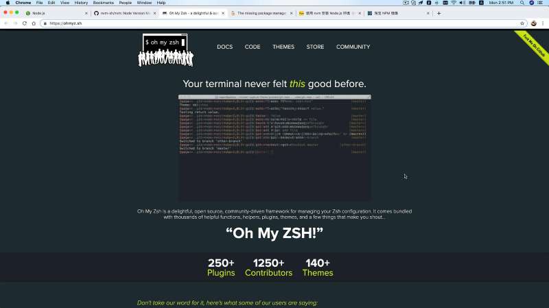 使用nvm安装Node.js环境(macOS篇)