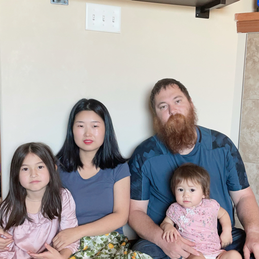 艳清一家在美国 