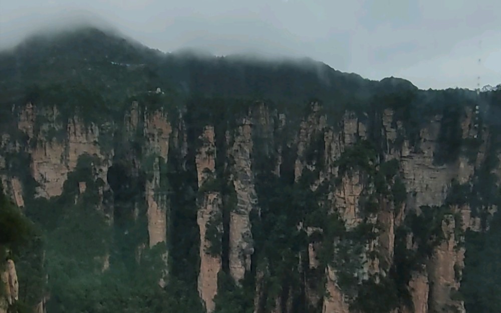 张家界 百龙天梯 搭乘体验