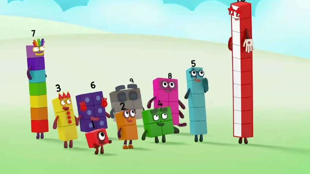 数字积木 搞笑动画:数字们的聚会 大家都看着10哥 真高