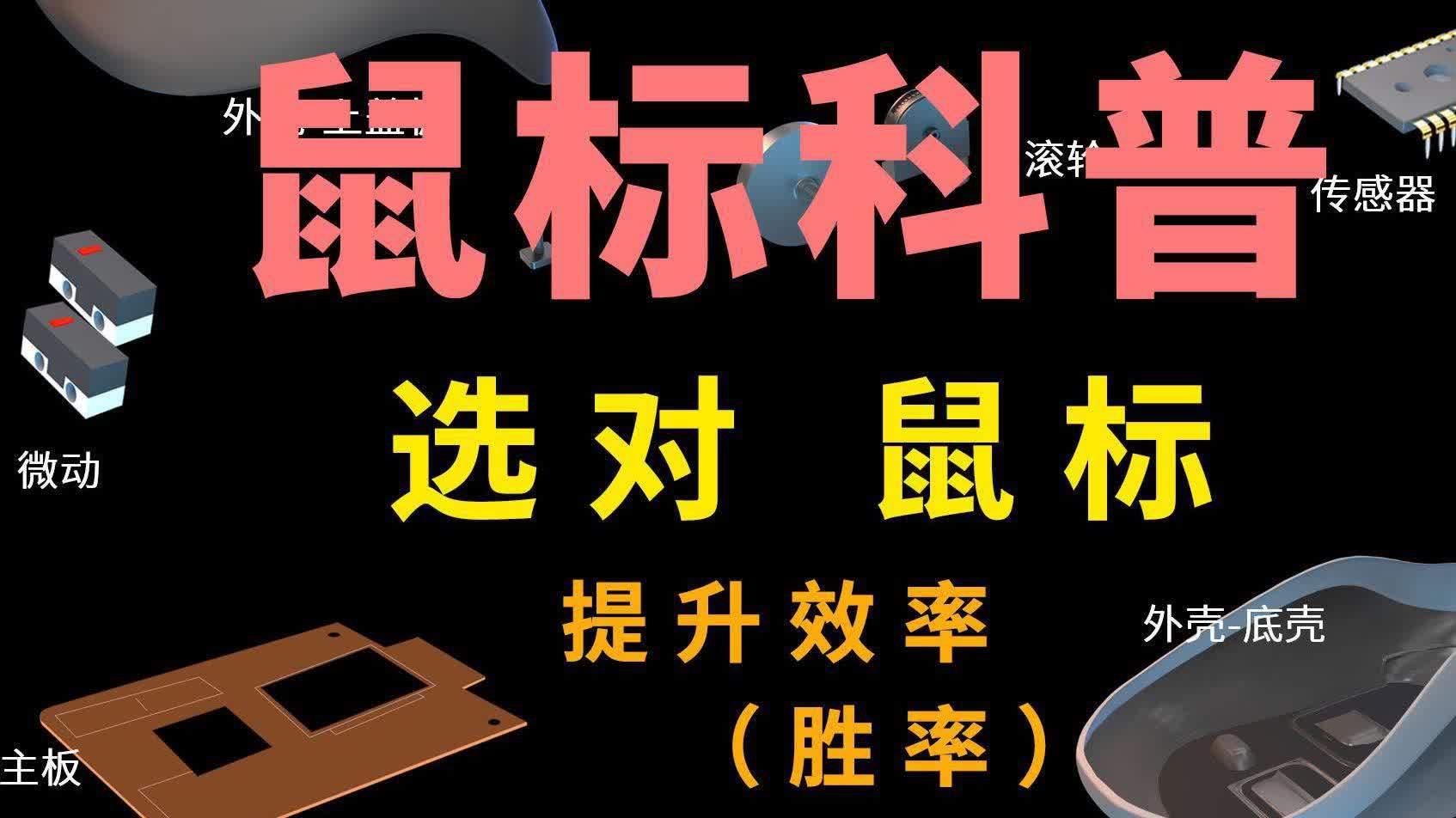 鼠标科普,你选对鼠标了嘛