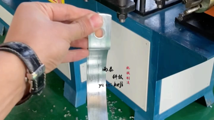 自动扁钢抱箍机,抗震支架抱箍机,电力交通抱箍成型机,U型抱箍加工...