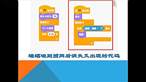 6.SCRATCH案例分享(二)“抓蝙蝠”小游戏1