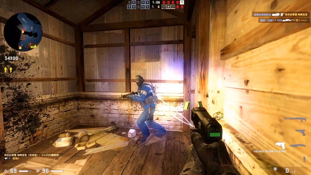 CSGO:电击枪戒网时刻,玩家被电三次直接退游