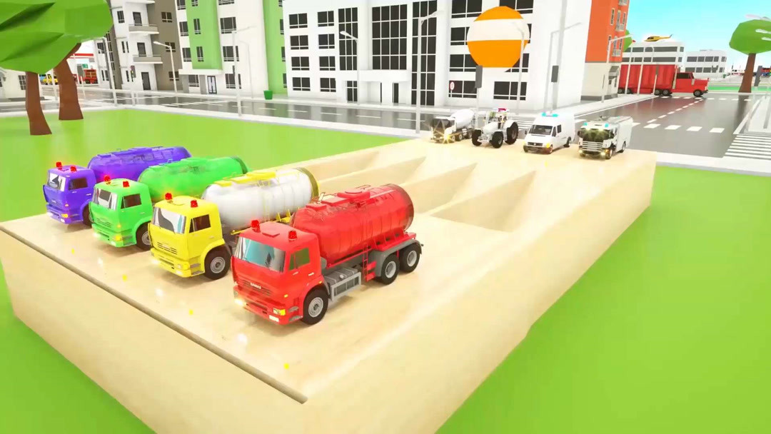 炫彩小汽车 第1集 炫彩小汽车出发