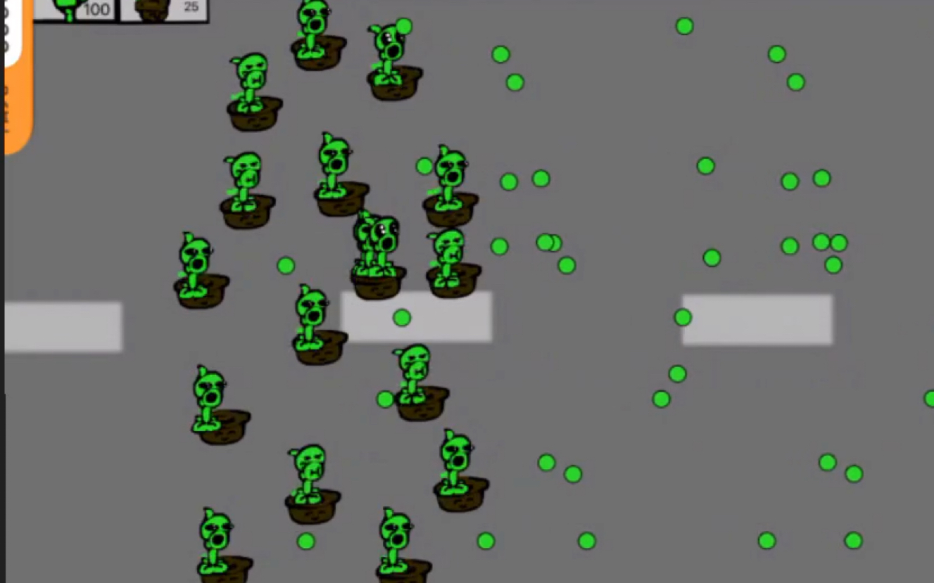 马 奇 诺 防 线 编程猫植物大战僵尸#2