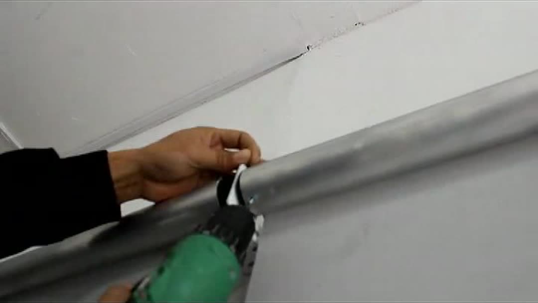 【腾飞智能遮阳】电动窗帘安装 自动卷帘 电动卷帘安装过程