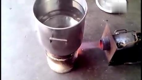 牛人自制汽化炉,有没有很好用