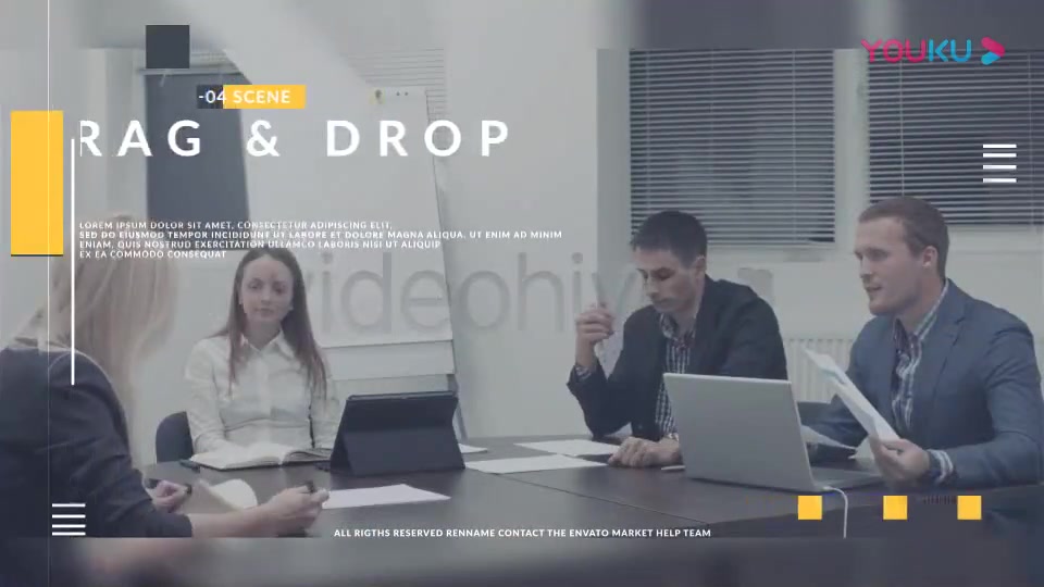 简单现代企业商务宣传片AE工程