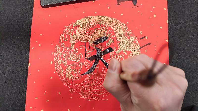 天为什么难写?书法的规律很重要,撇捺的字横你倾斜了吗?