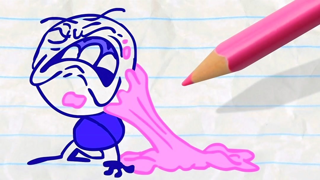 趣味搞笑动画:沉浸在吹泡泡的快乐世界里