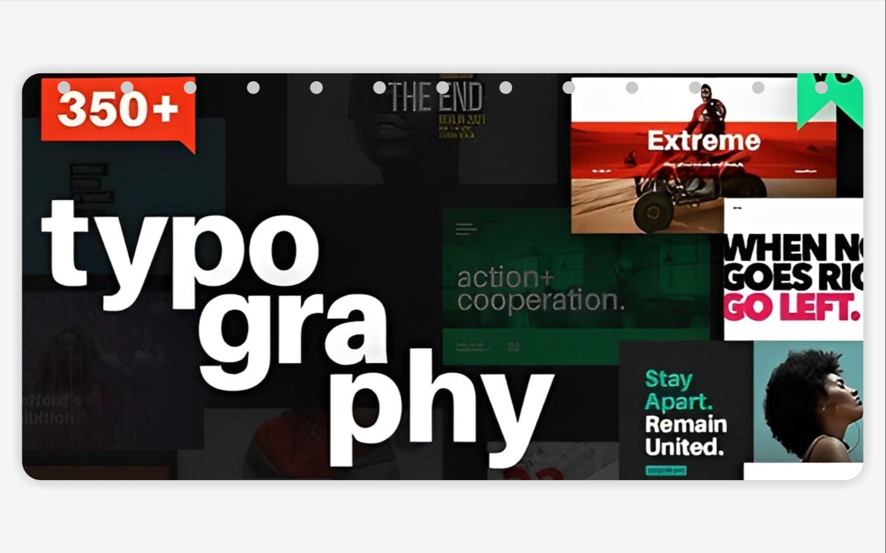 350种文字标题排版字幕条动画AE预设脚本