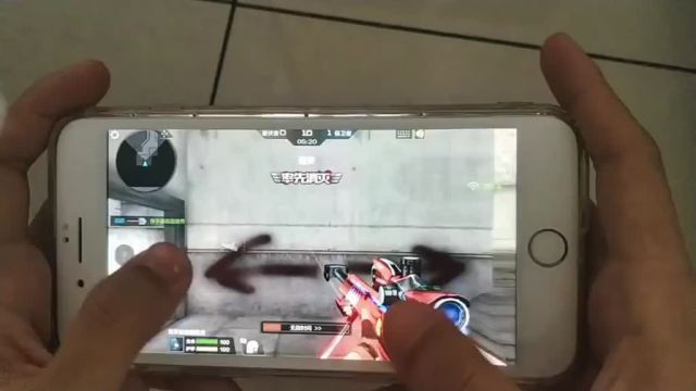 cf手游大神瞬狙操作实录