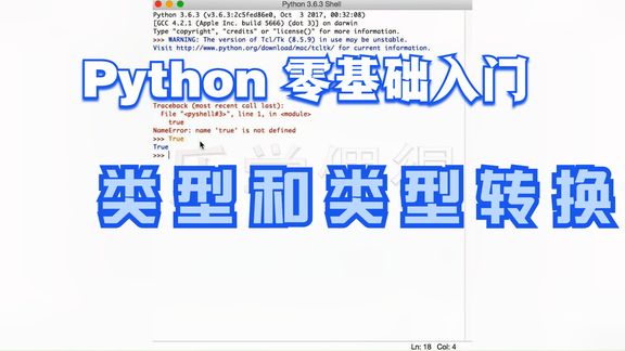 【乐学偶得Python零基础入门】6.1类型和类型转换