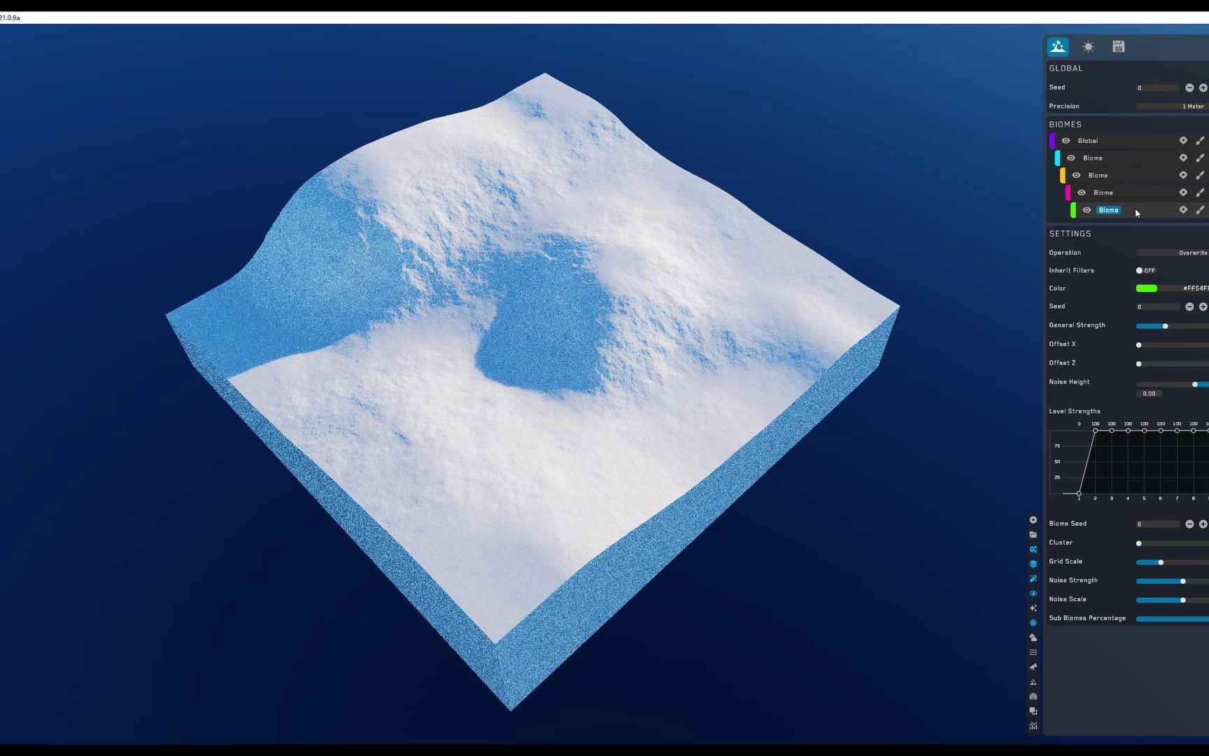 World Creator 3.0a 国内中文教程02:地形工具的革新01