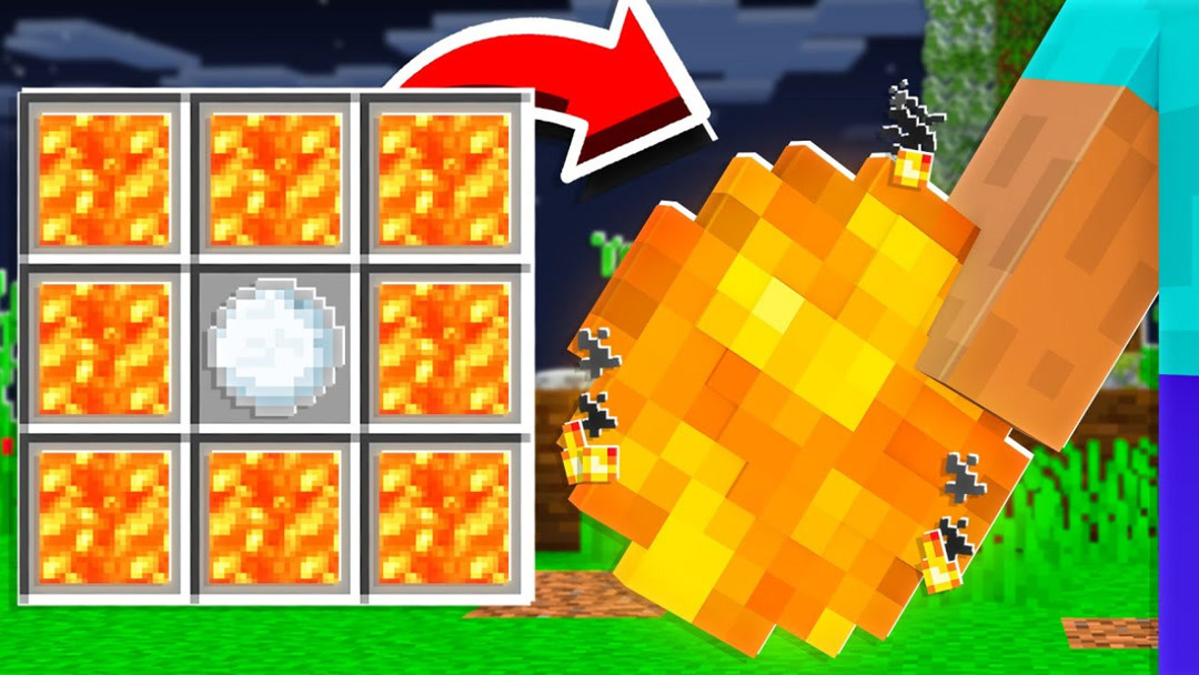 游游解说我的世界:小游制作发射岩浆的气球?