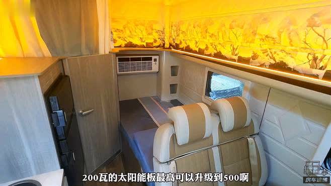 2022款越野房车下线,全铝笼式车身结构箱体,标配独立卫生间