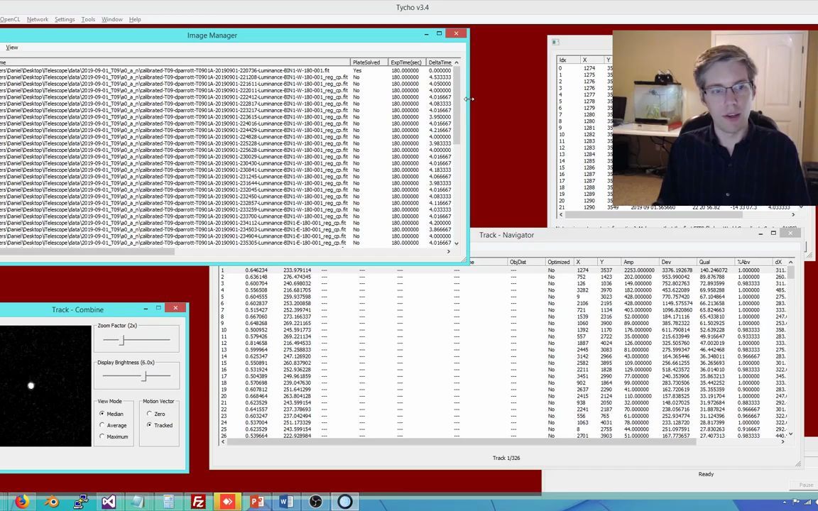 [生肉] 近地天体搜寻软件Tycho使用教程——未知小行星的发现与跟进...