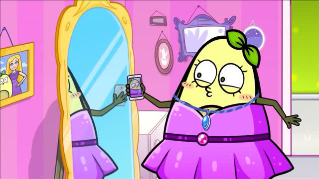 动画:小美意外得到神奇项链,带上它就能拥有完美的身材