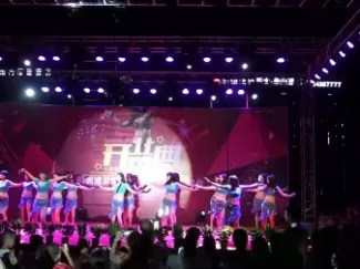 耒阳舞媚娘肚皮舞发明家旗舰店开业晚会-步伐组合(一个月零基础学员)