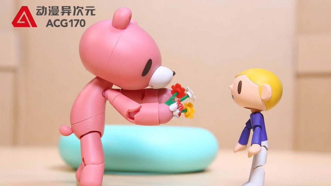 动漫异次元 定格动画 小熊与男孩