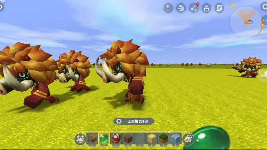 迷你世界:教你如何驯服野人替你战斗