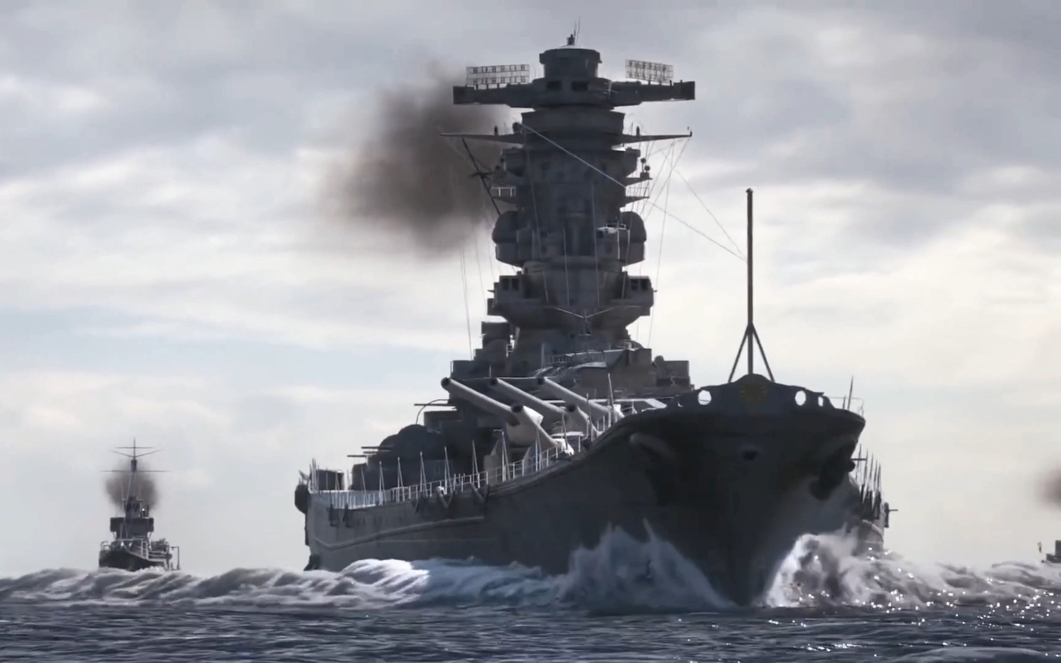 【战舰世界】CG宣传片 大和号战列舰 最后的出征!