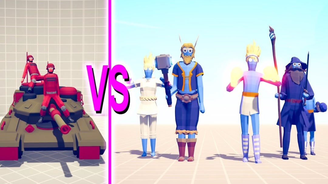 全面战争模拟器游戏 坦克兵可真豪横用坦克横扫一切