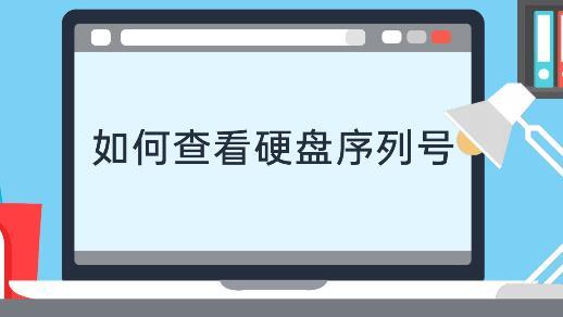 如何查看硬盘序列号