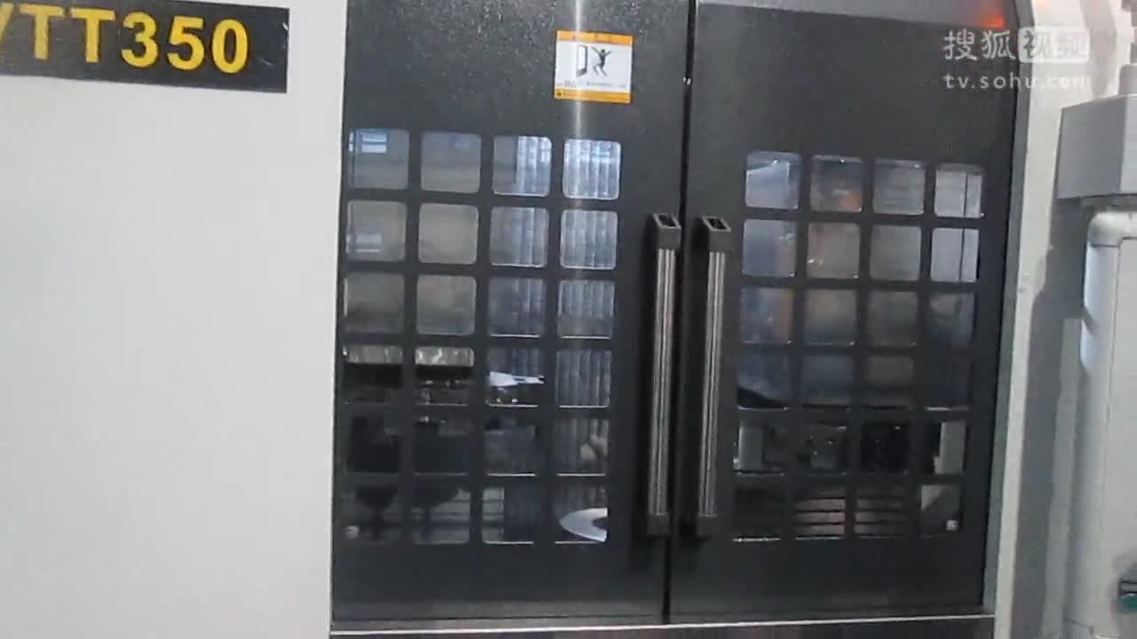 双刀架刹车盘数控机床视频沈阳巨浪